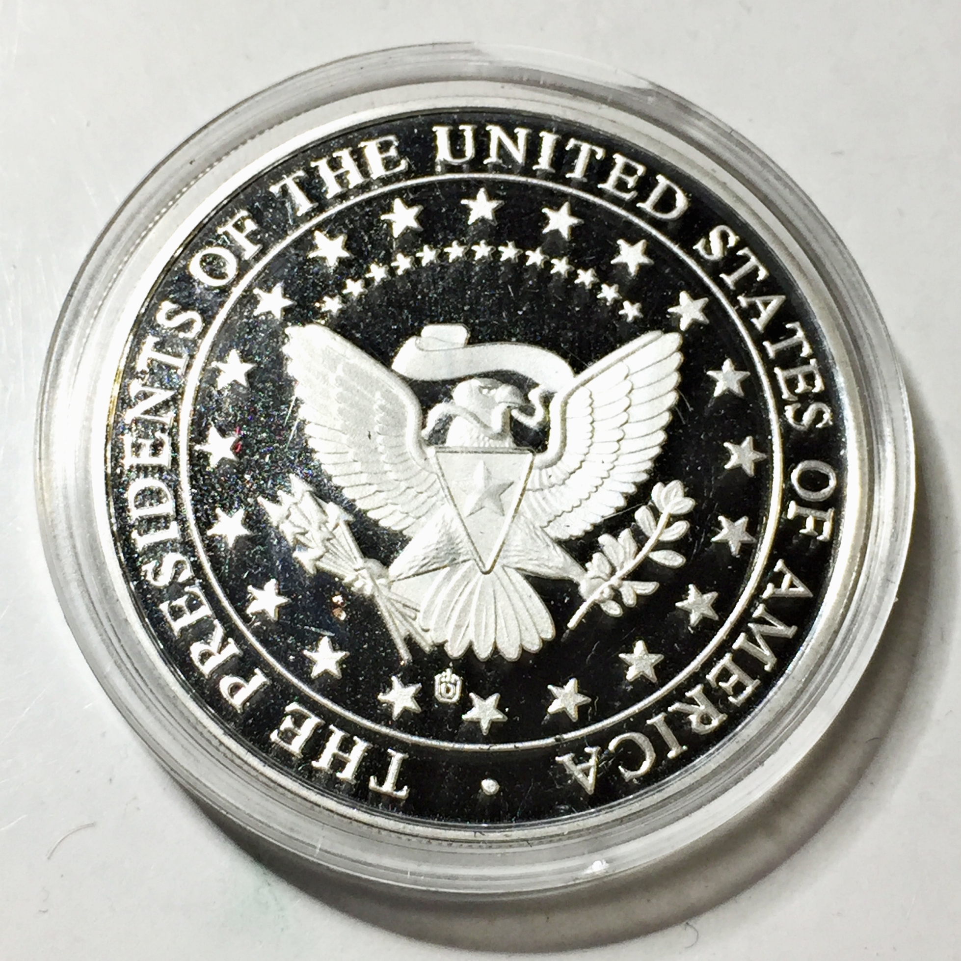Silver Layered Bill Clinton Commemorative Medallion*Part of the ...