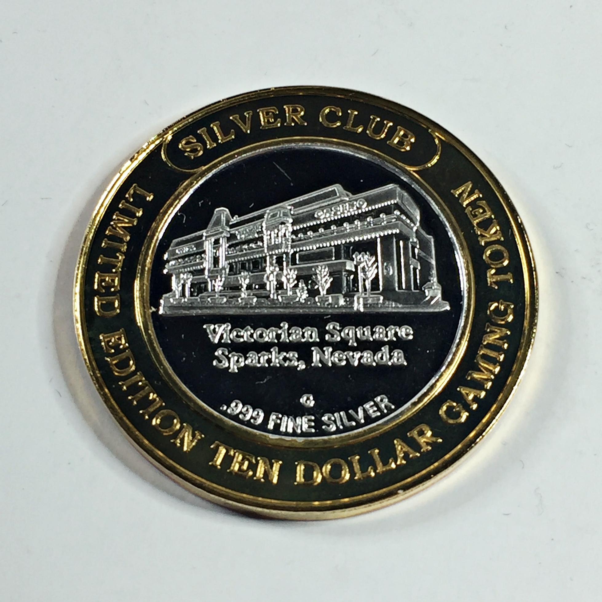 SILVER STRIKE*2000 Silver Club*Sparks, Nevada*.999 Fine Silver*$10 ...