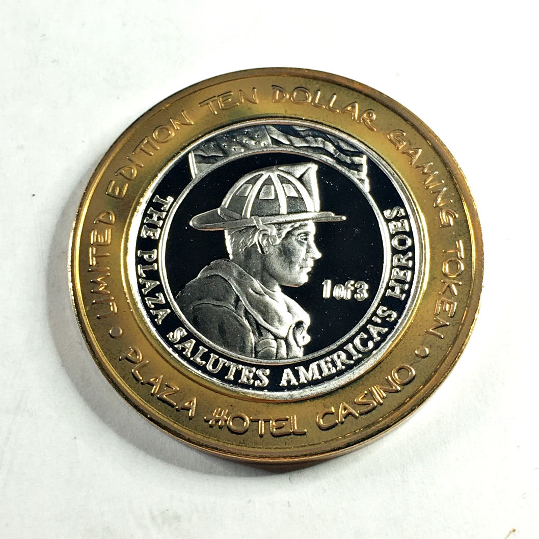 SILVER STRIKE*2002 Plaza Hotel; Las Vegas, NV $10 Collector's Limited ...