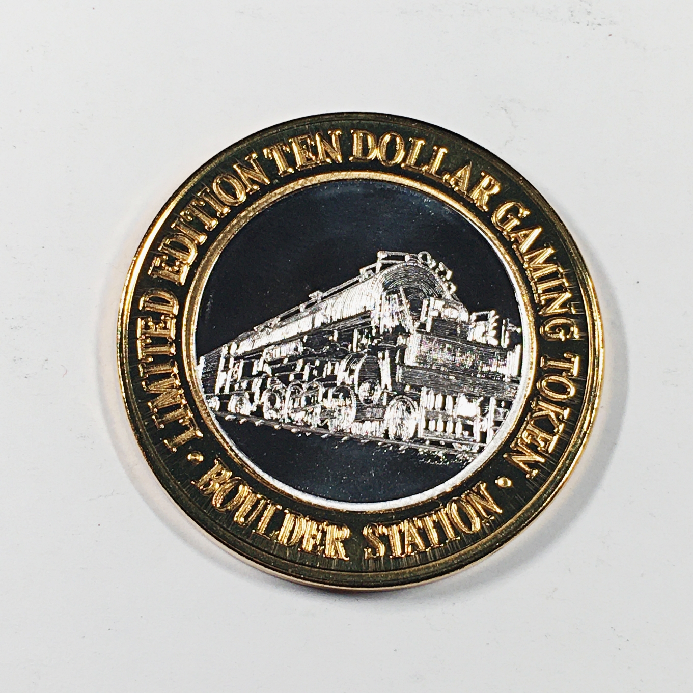 SILVER STRIKE*Boulder Station*Las Vegas, NV*Train*$10 Proof Silver ...