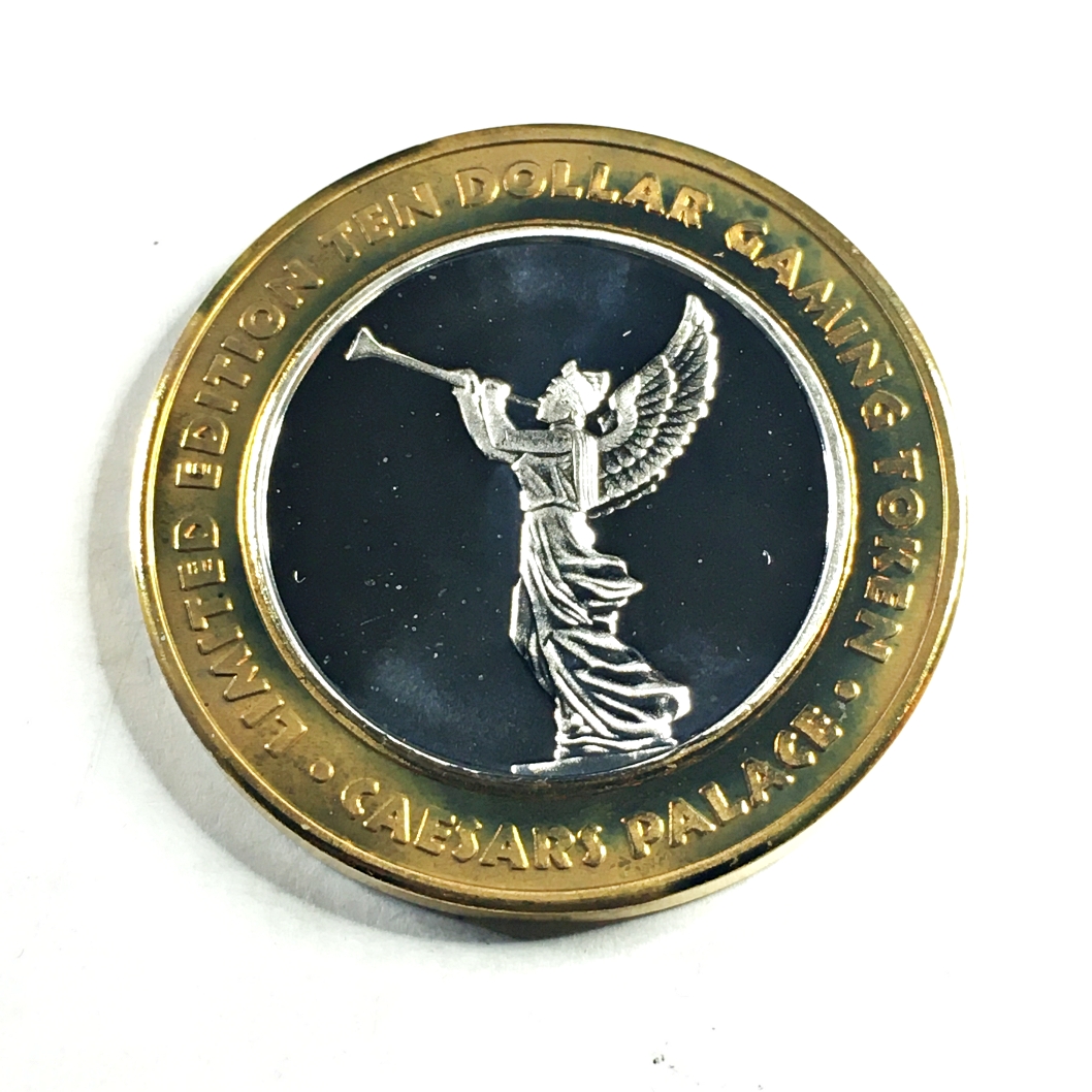 SILVER STRIKE*Caesars Palace; Las Vegas, NV $10 Collector's Limited ...