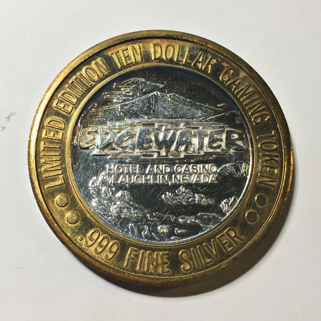 SILVER STRIKE*Edgewater; Laughlin, NV*Buffalo*$10 Proof Silver Gaming ...