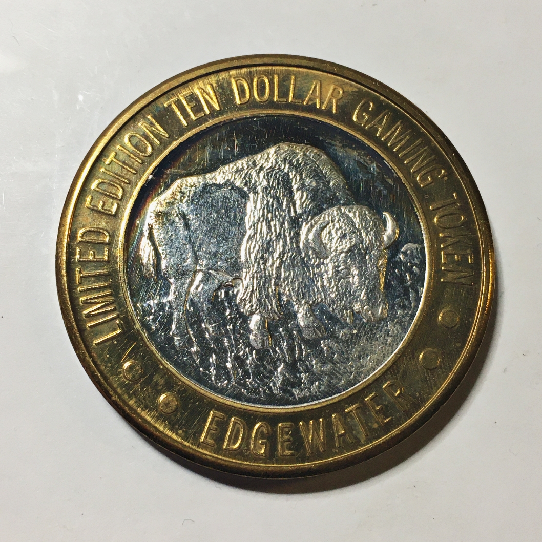 SILVER STRIKE*Edgewater; Laughlin, NV*Buffalo*$10 Proof Silver Gaming ...