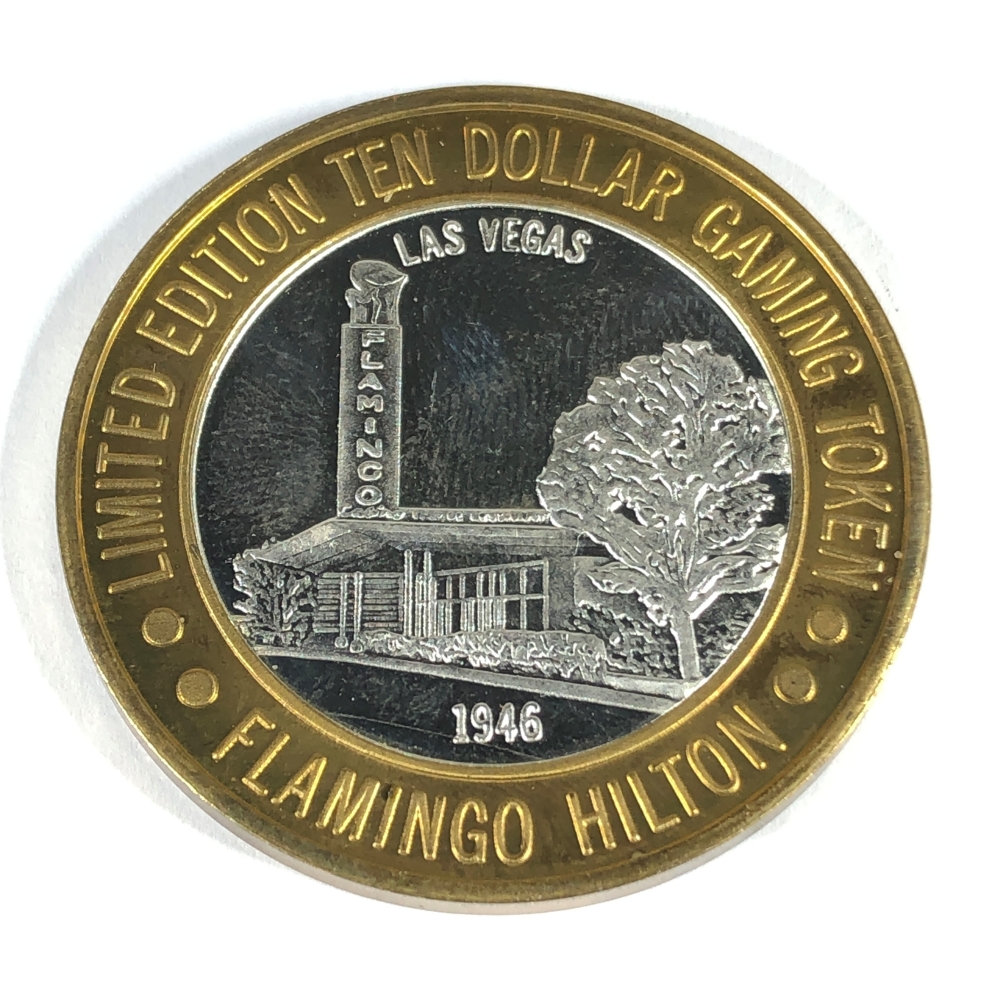 SILVER STRIKE*Flamingo Hilton*1946 Las Vegas, NV*$10 Silver Gaming ...