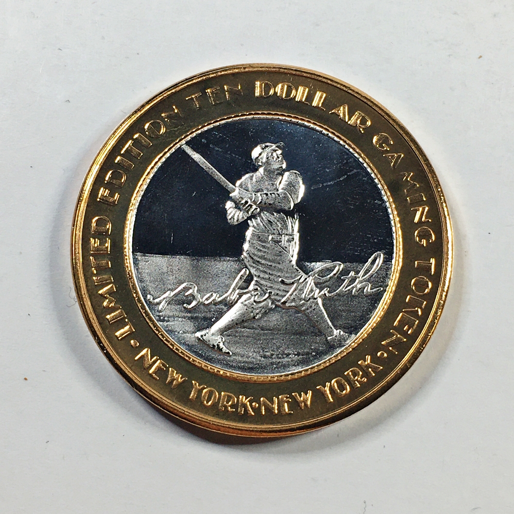 SILVER STRIKE*New York New York; Las Vega, NV $10 Collector's Limited ...