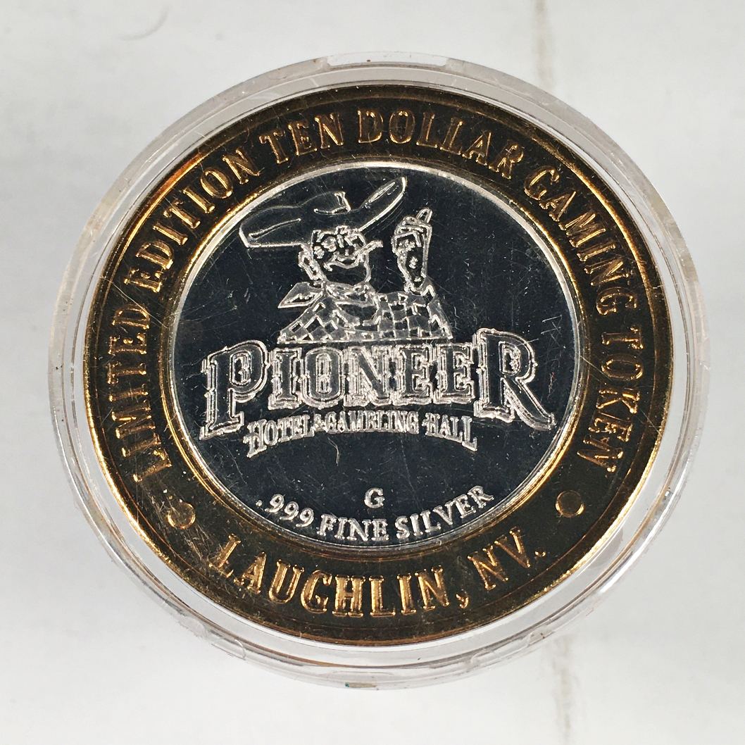 SILVER STRIKE*Pioneer; Laughlin, NV $10 Collector's Limited Edition ...