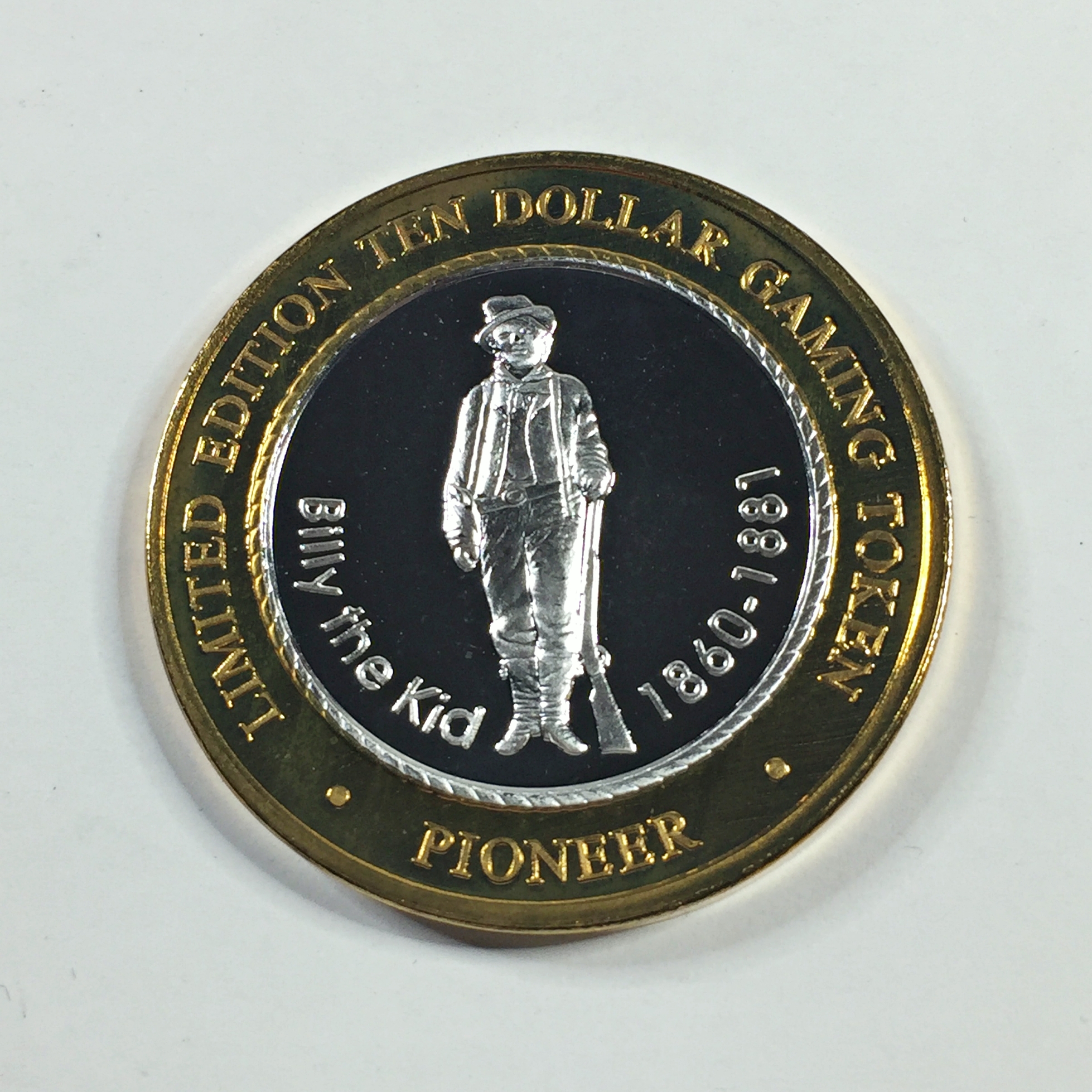 SILVER STRIKE*Pioneer Resort; Laughlin, NV $10 Proof Silver Gaming ...