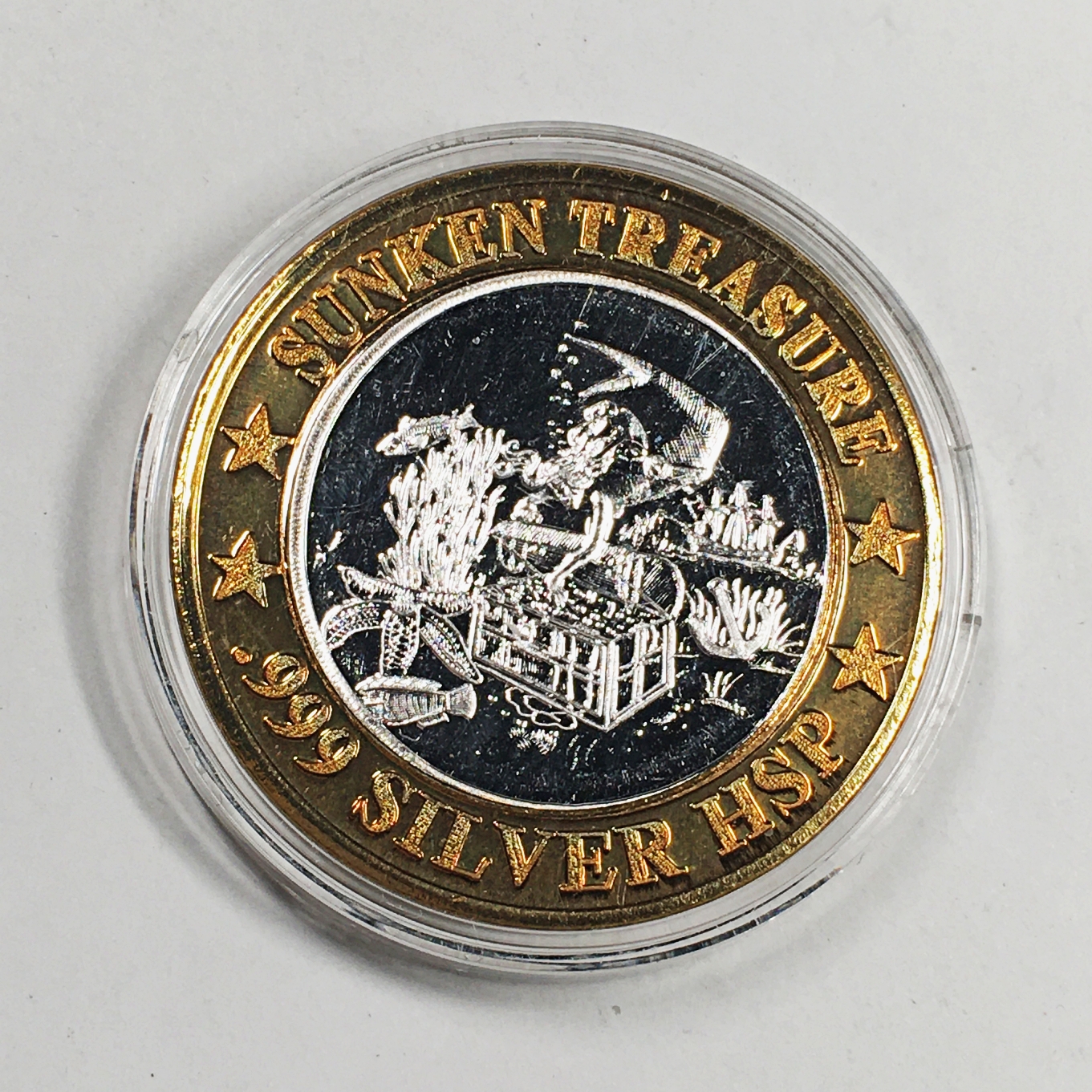 SILVER STRIKE*Royal Caribbean Cruise Line $10 Silver Gaming Token ...