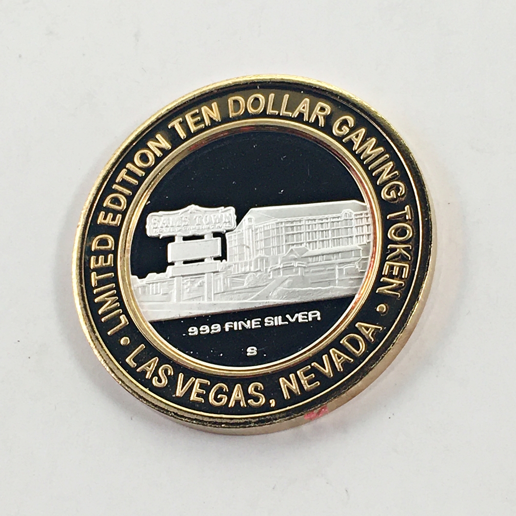 SILVER STRIKE*Sam's Town; Las Vegas, NV $10 Collector's Limited Edition ...