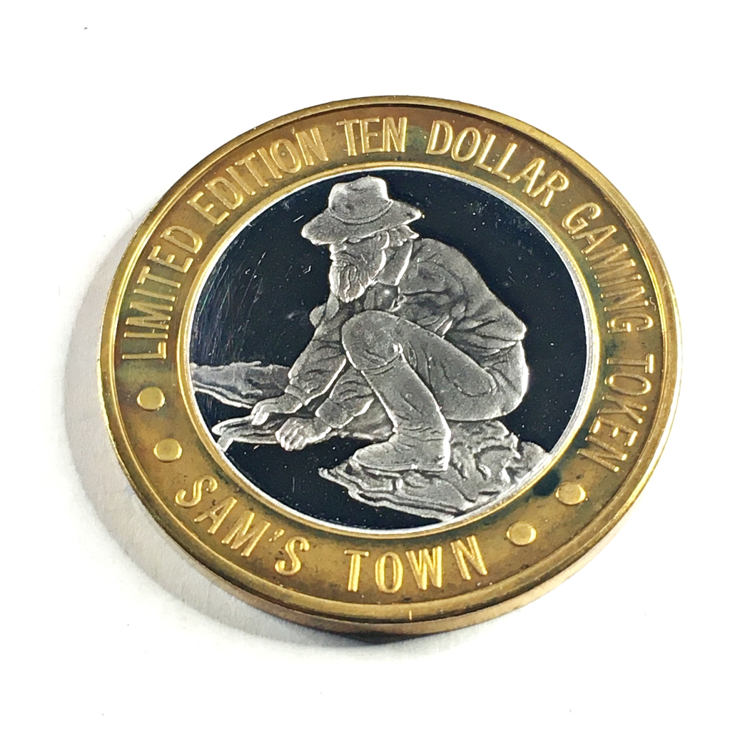 SILVER STRIKE*Sam's Town; Las Vegas, NV $10 Collector's Limited Edition ...