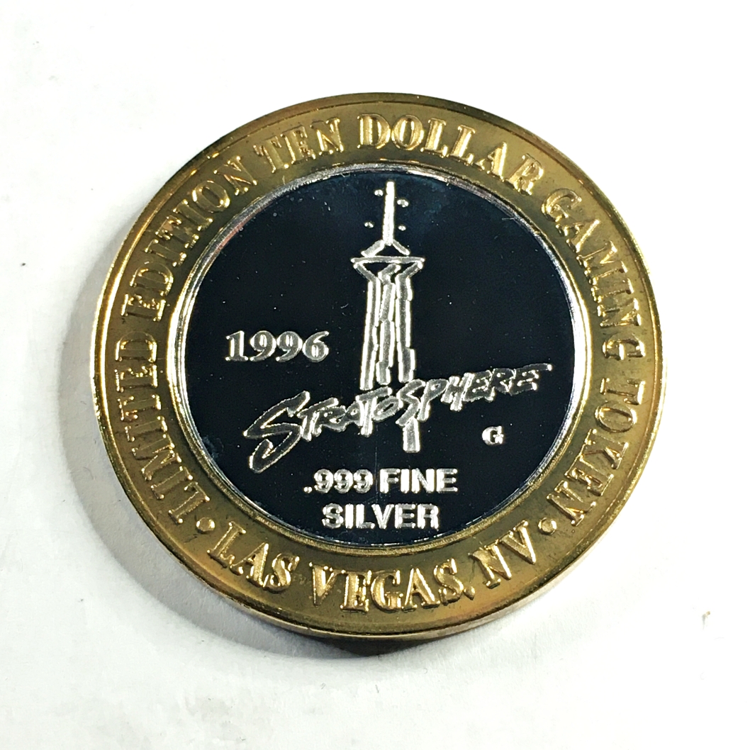 SILVER STRIKE*Stratosphere; Las Vegas, NV $10 Collector's Limited ...
