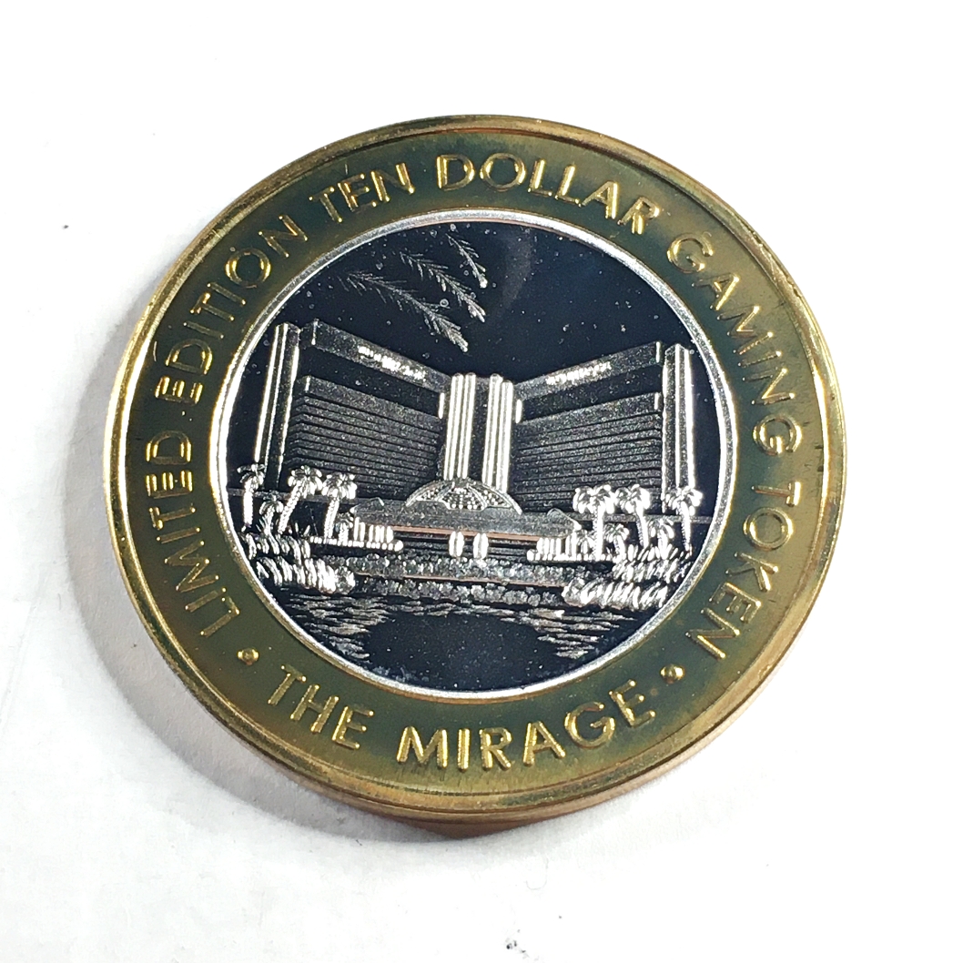 SILVER STRIKE*The Mirage; Las Vegas, NV $10 Collector's Limited Edition ...