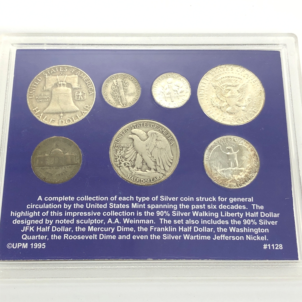 Six Decades of American Silver Coinage Lots of Silver Coinage in ...
