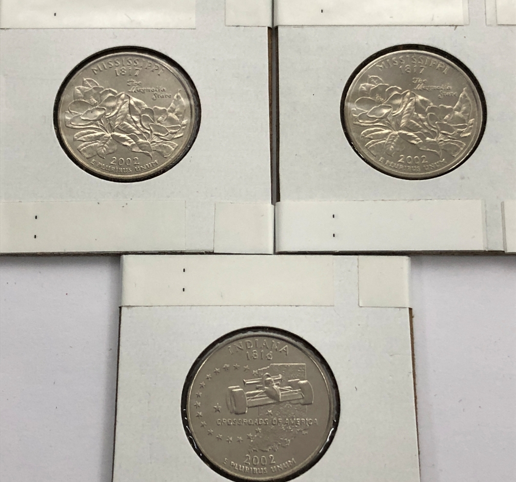 State Quarter Lot including Colorized Missouri High Grade Uncirculated ...