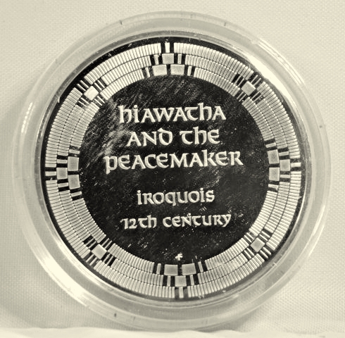 Sterling Silver Commemorative Medallion*Franklin Mint*HIAWATHA ...