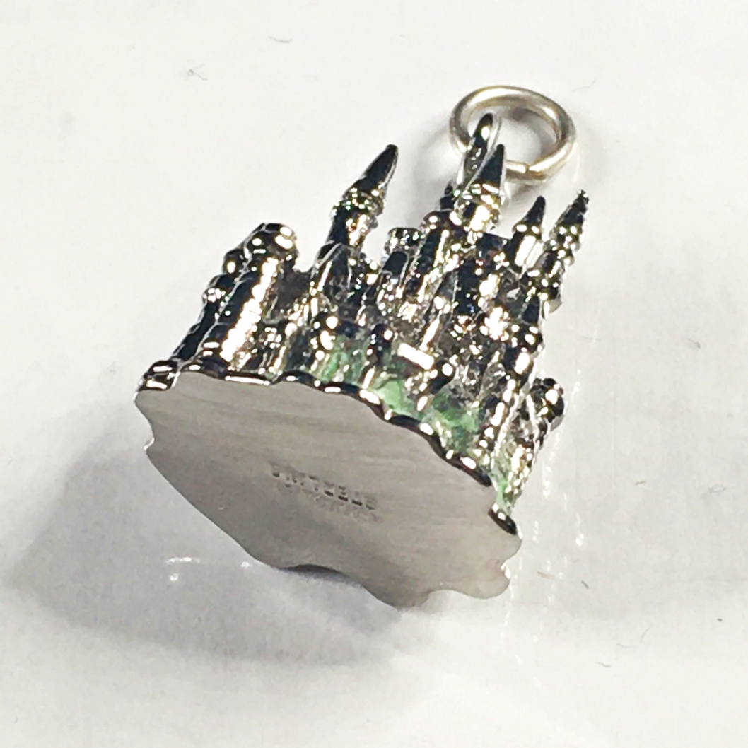 Sterling Silver Disney Castle Pendant/Charm*Total Weight 8.5 Grams ...