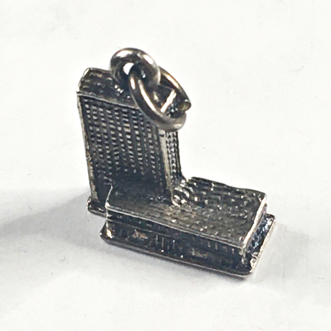 Sterling Silver High Rise Building Pendant/Charm*Total Weight 2.8 Grams ...
