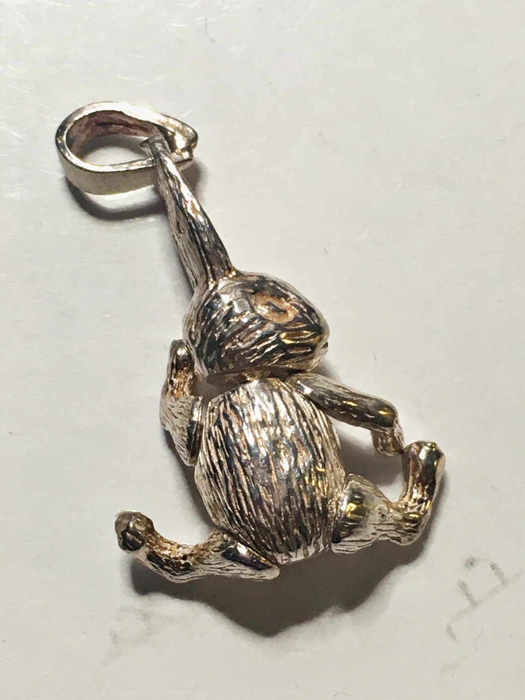 Sterling Silver Rabbit Pendant/Charm*.75" Long*3.3 Grams Total Weight ...