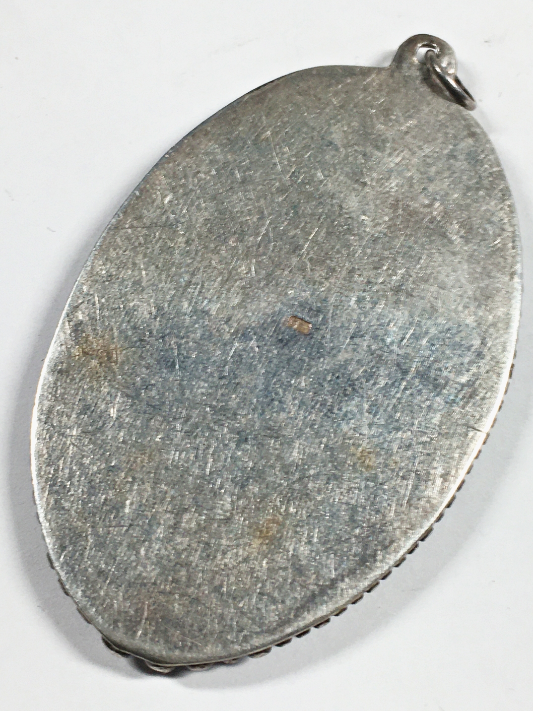 Sterling Silver/Ivory Colored Pendant*11 Grams Total ASW .925 ...
