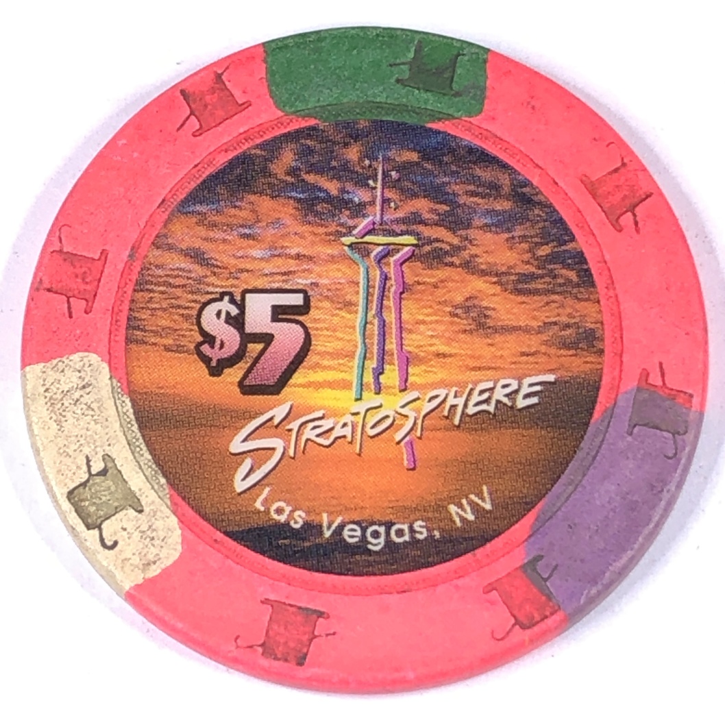 Stratosphere; Las Vegas, NV $5 Gaming Token | Property Room