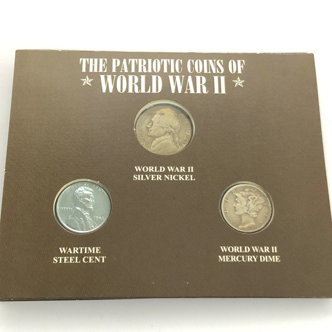 The Patriotic Coinage of World War II in Story Board High Grade Coins ...