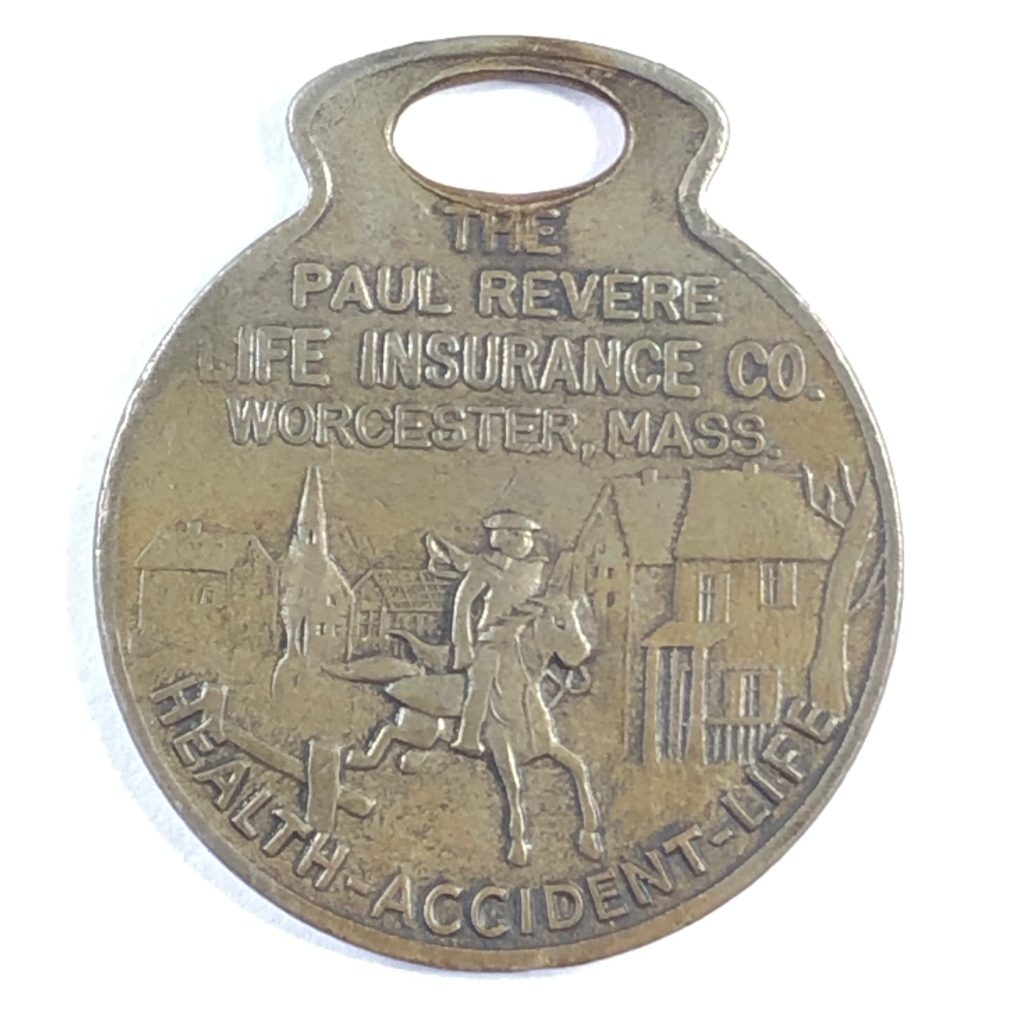 The Paul Revere Life Insurance Company Identity Tag | Property Room