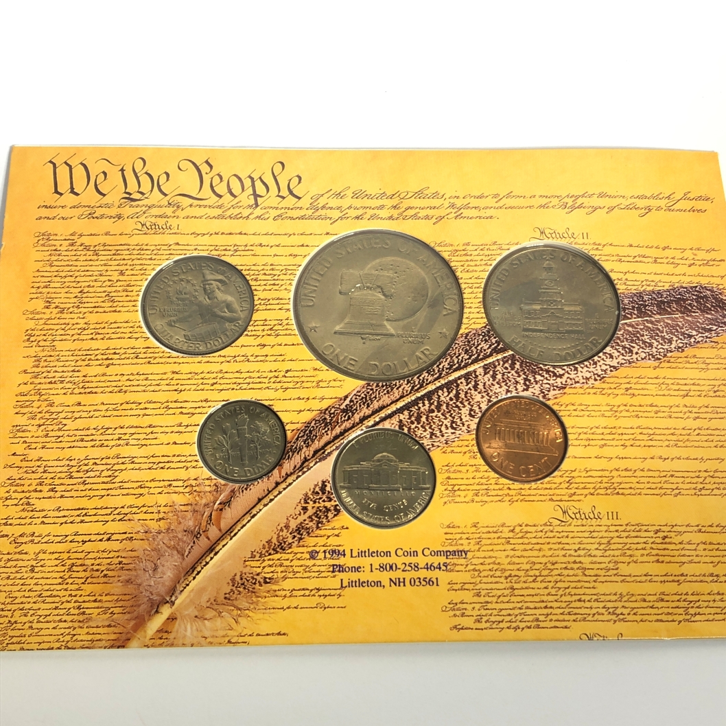 The US Bicentennial Collection We the People Uncirculated Year Set on ...