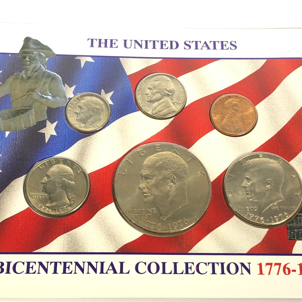 The US Bicentennial Collection We the People Uncirculated Year Set on ...
