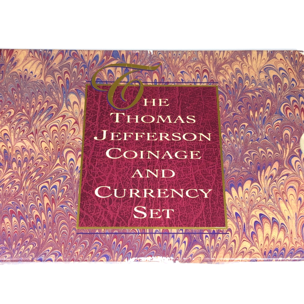 Thomas Jefferson Coin and Currency Set Complete with Original Packaging ...