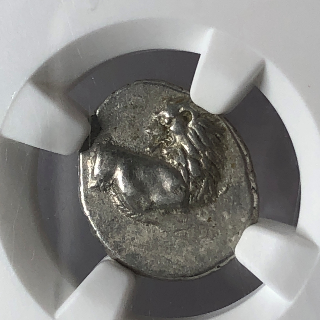 Thracian Chersonesus Silver Hemi Drachm Graded & Authenticated by NGC ...