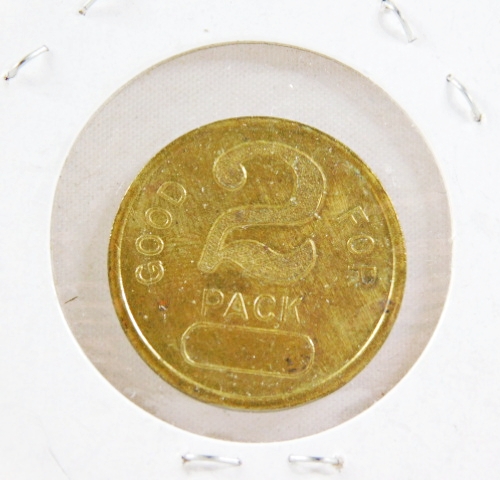 Trade Token: Good for 2 Pack | Property Room