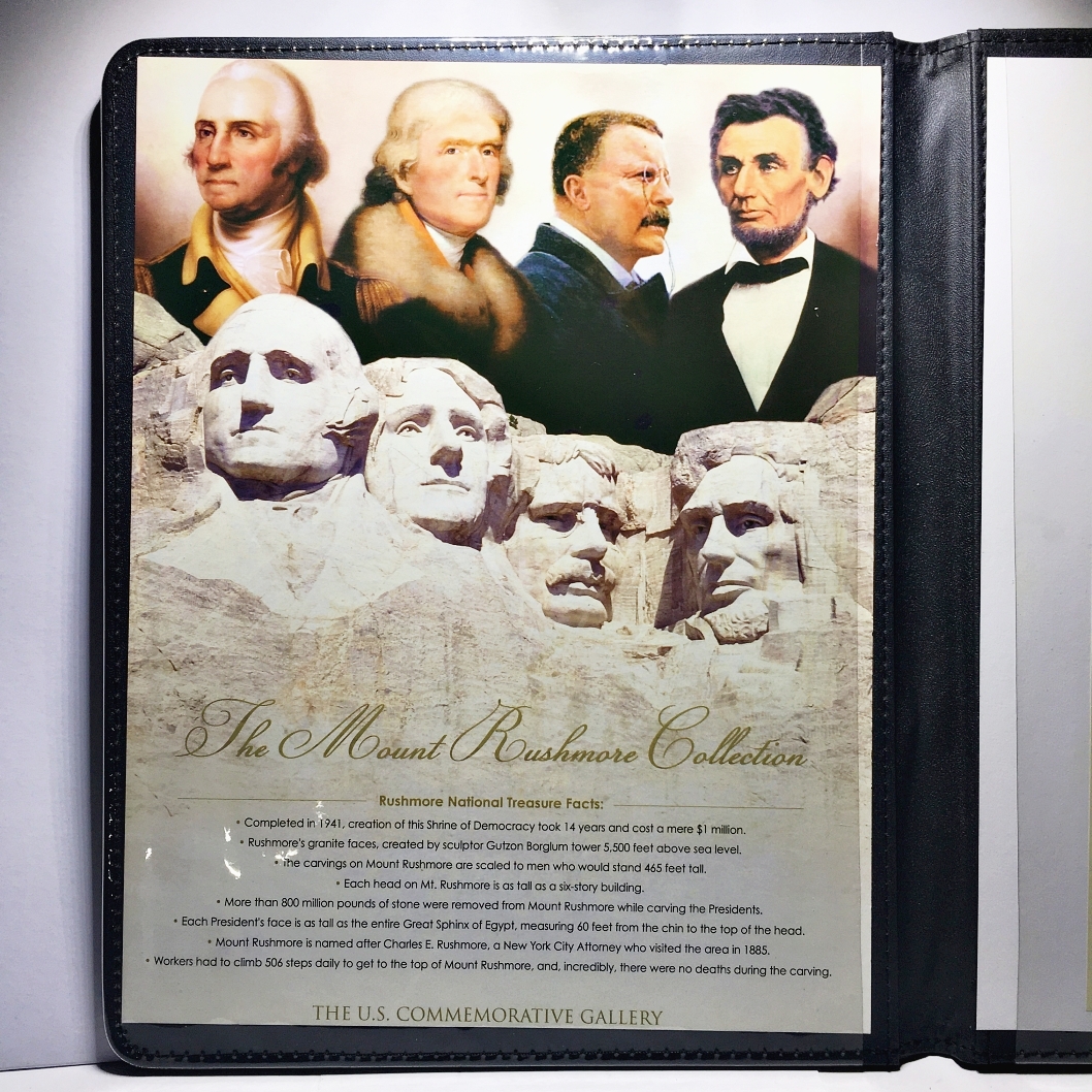 UNCUT SHEET of Four Series 2009 $1 Federal Reserve Notes; Dalles, TX ...