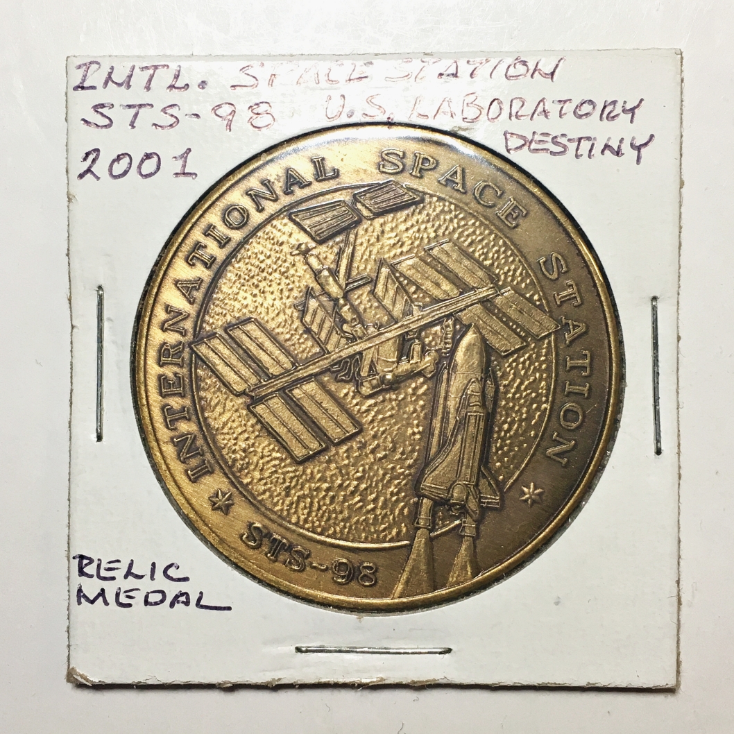 United States NASA; Florida Medallion*Bronze*38mm | Property Room