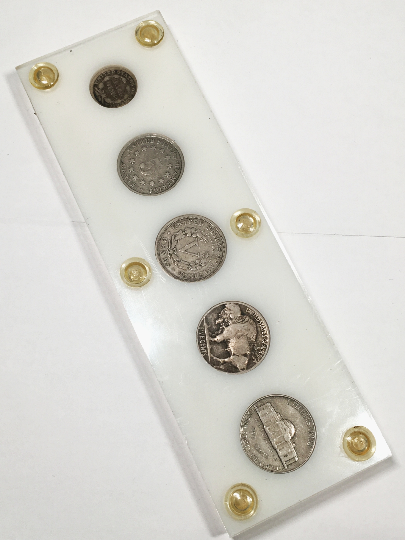 United States Type Nickels*Silver Half Dime, Liberty Head "V", Shield ...