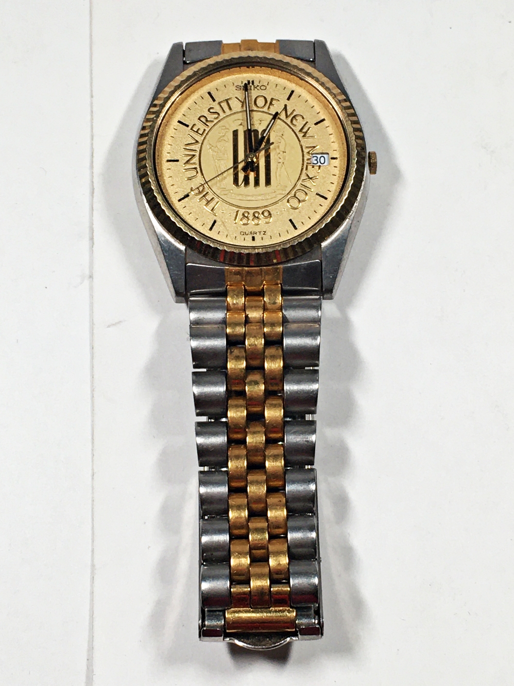 UNM Alumni Seiko Men's Watch*Battery Not Included*Unknown Condition ...