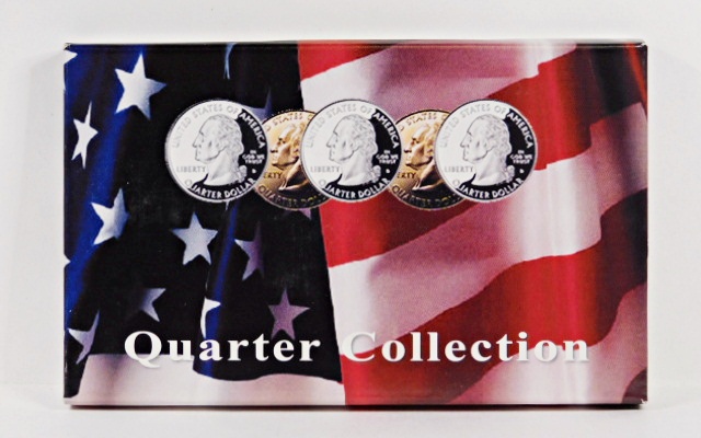 Unopened 2001 Gold Edition of the Commemorative States Quarters*24K ...