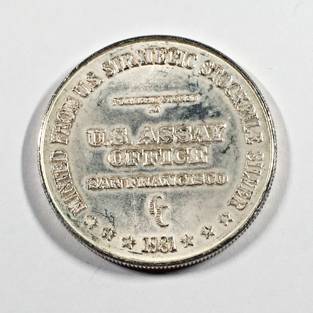 US Assay Office 999 Silver 1 oz Round | Property Room