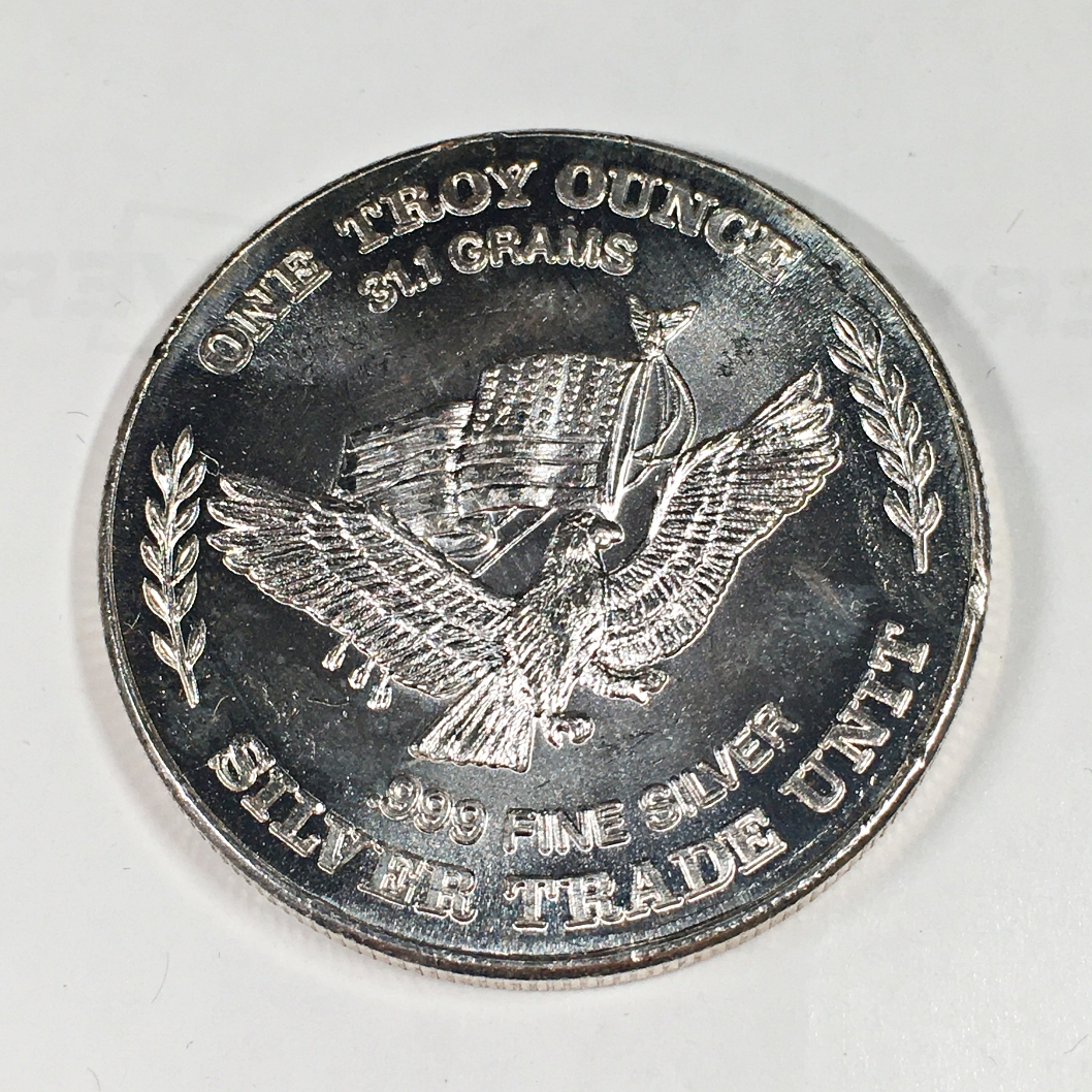 US Assay Office One Troy Ounce .999 Fine Silver Round*Minted From US ...