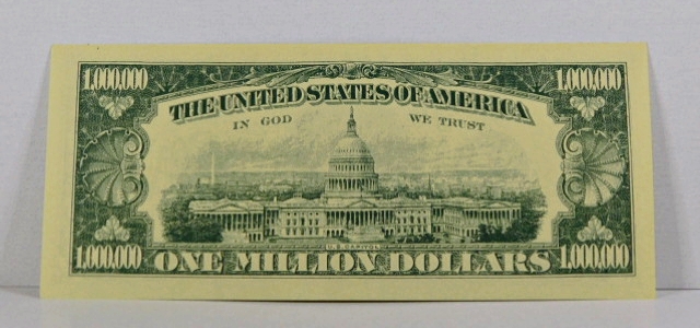 U.S. Millennium Note*One Million Dollars*Fantasy Currency | Property Room