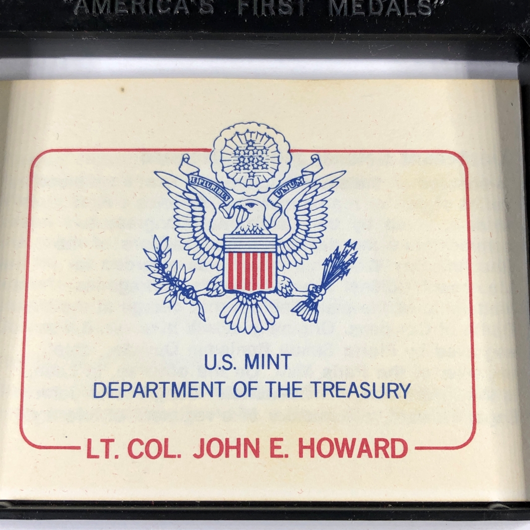 US Mint Pewter Reproduction of the Medal Presented to Lt. Col. John E ...