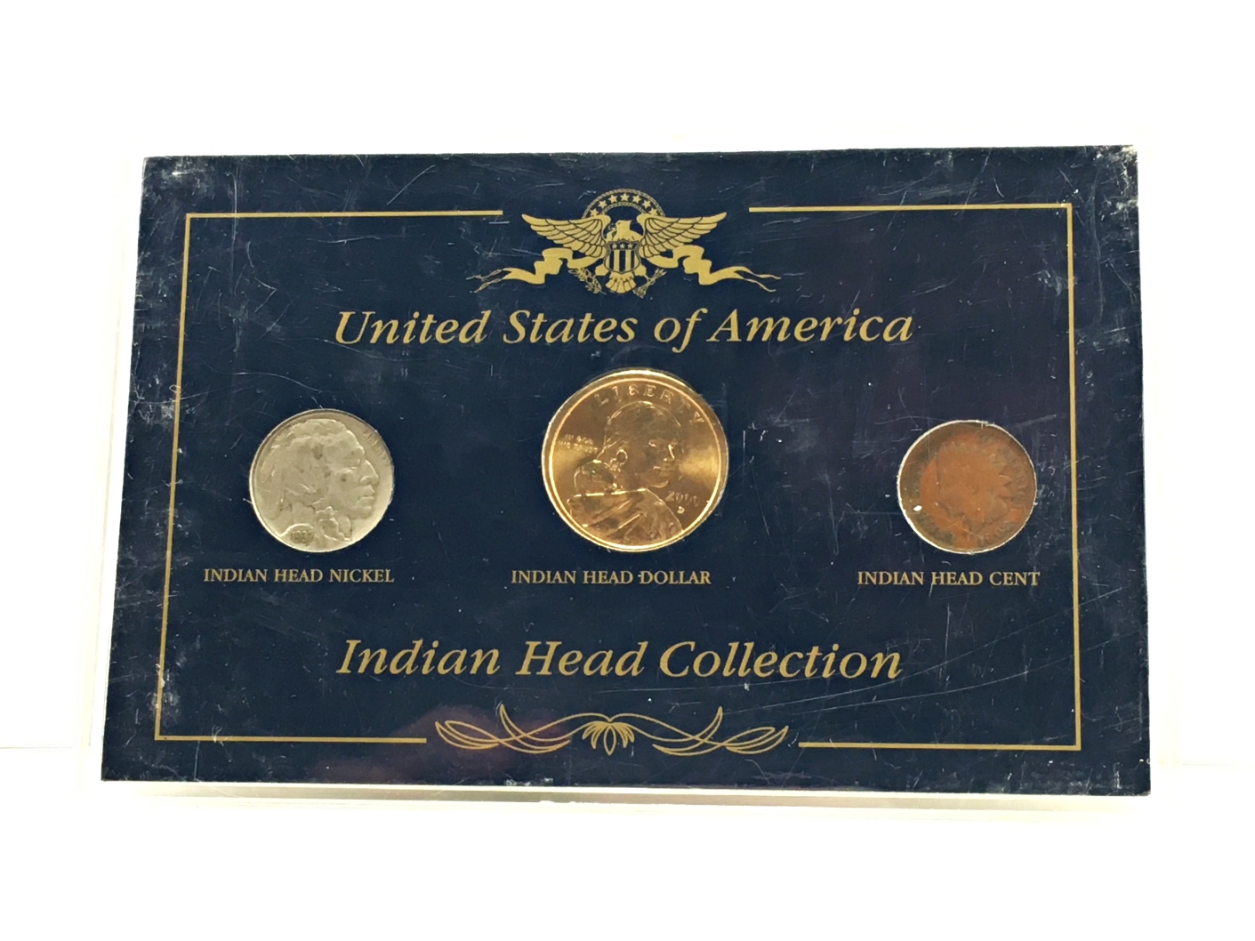US of America Indian Head Collection: 2000-D Sacagawea Dollar, 1937 ...