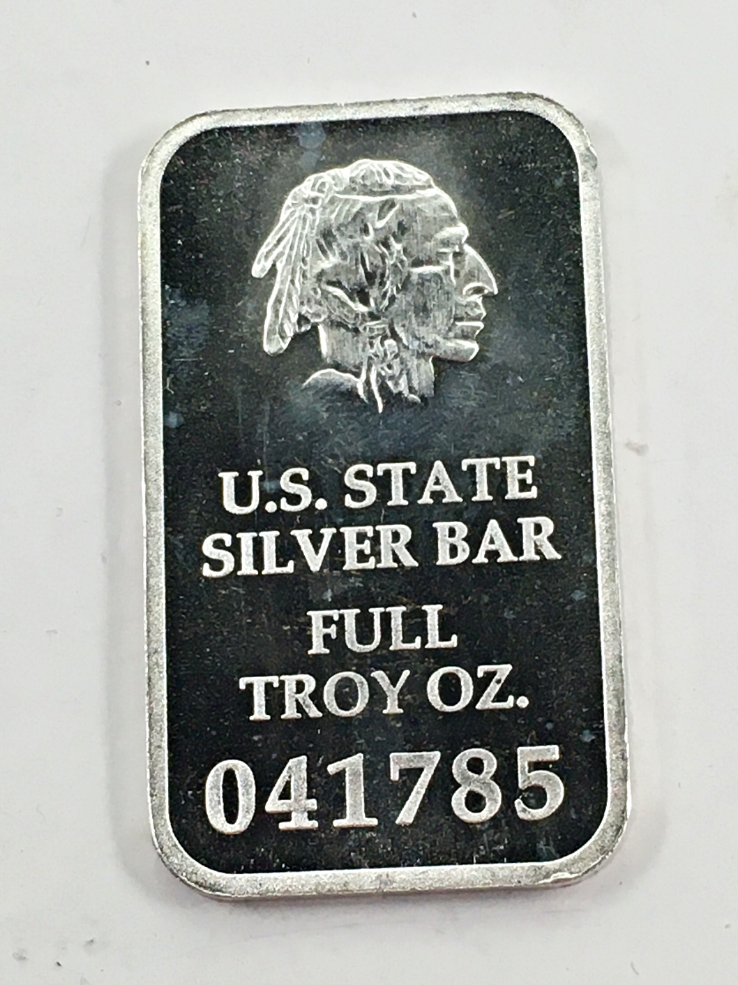 US State of Georgia Silver Bar*Full Troy Oz.*.999 Fine Certified Silver ...