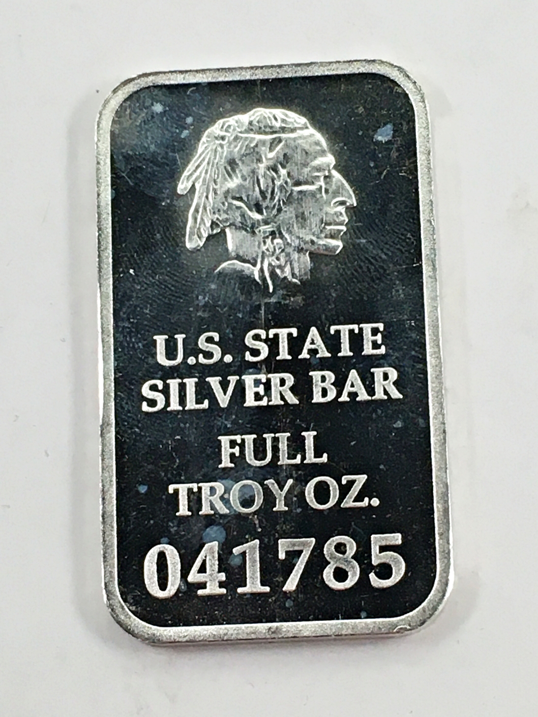 US State of Michigan Silver Bar*Full Troy Oz.*.999 Fine Certified ...
