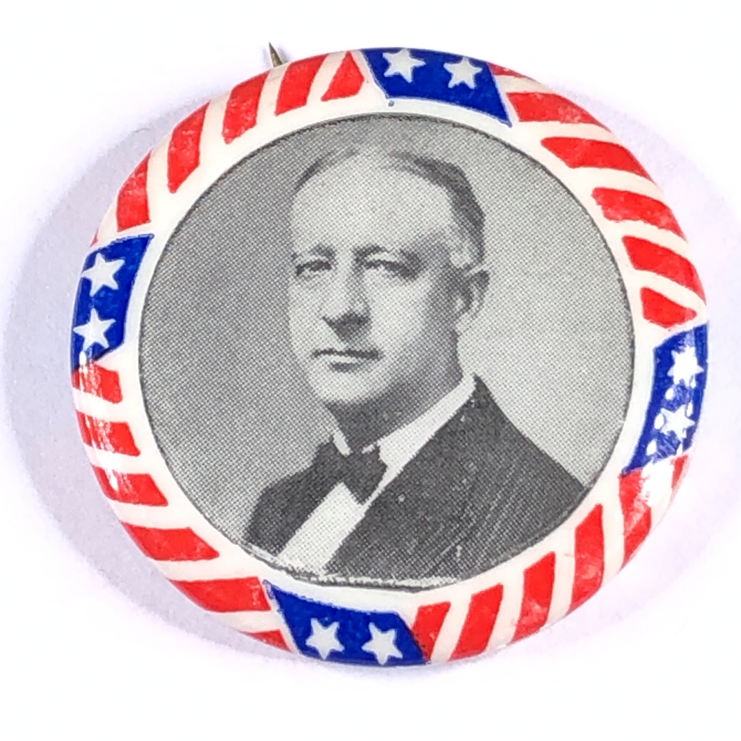 VINTAGE CAMPAIGN BUTTON*Alfred Smith's Photo*Presidential Campaign ...