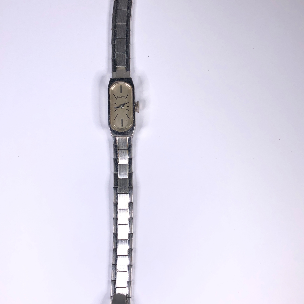 Vintage hand wind Bulova ladies watch Keeps great time for age ...