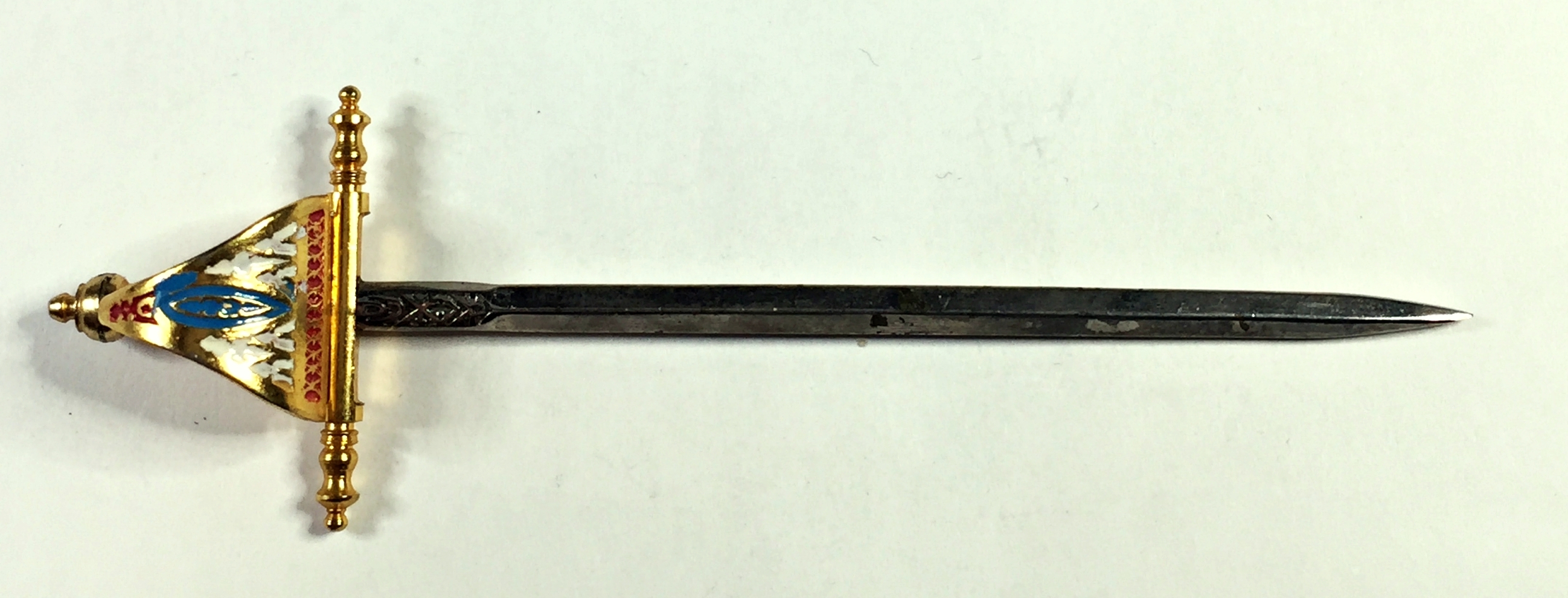 Vintage Handmade Spanish Toledo Sword Cocktail Toothpick | Property Room