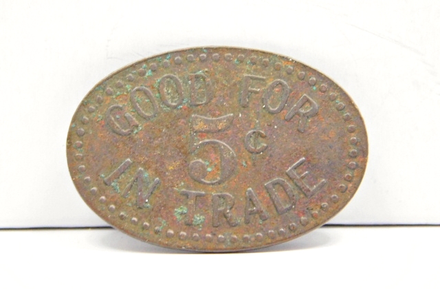 Vintage Trade Token*Good for 5c in Trade*Opera Bar, E. Las Vegas, NM ...