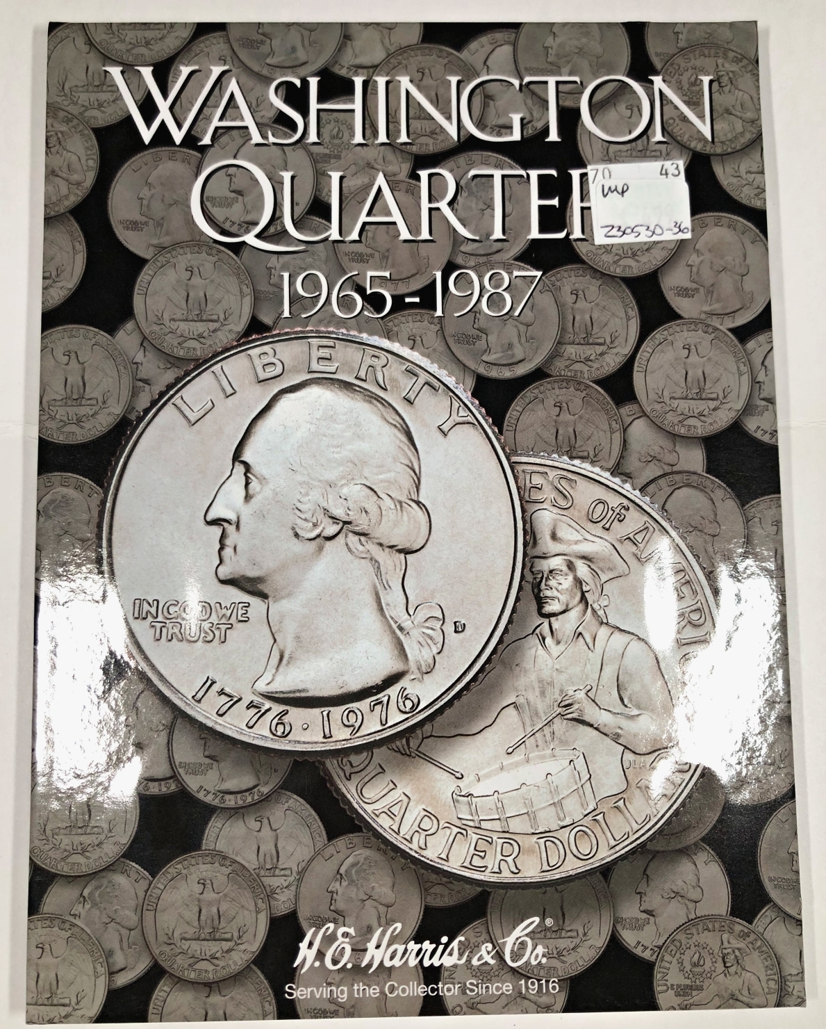 Washington Quarter Partial Set in Album 1965-1987Includes 10 Quarters ...
