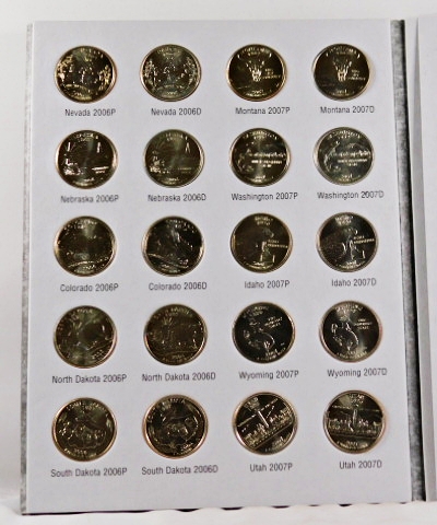 Washington Quarters 2004-2008 Vol II*Completed State Collection ...