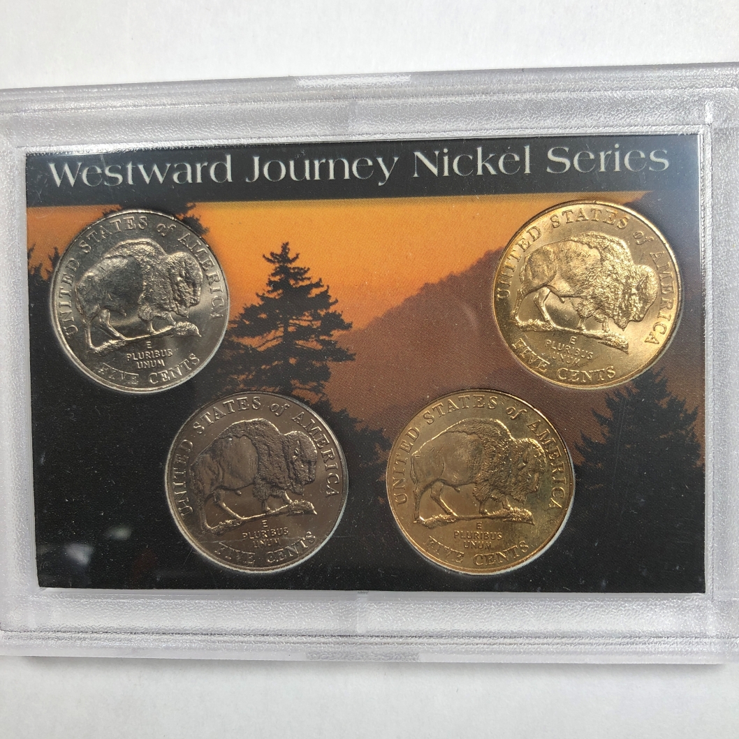 Westward Journey Nickel Series Buffalo 2 are Gold Layered | Property Room